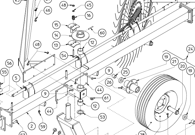 MAIN BEAM, LEFT HAND, CENTER, 220.365 – Ford Distributing