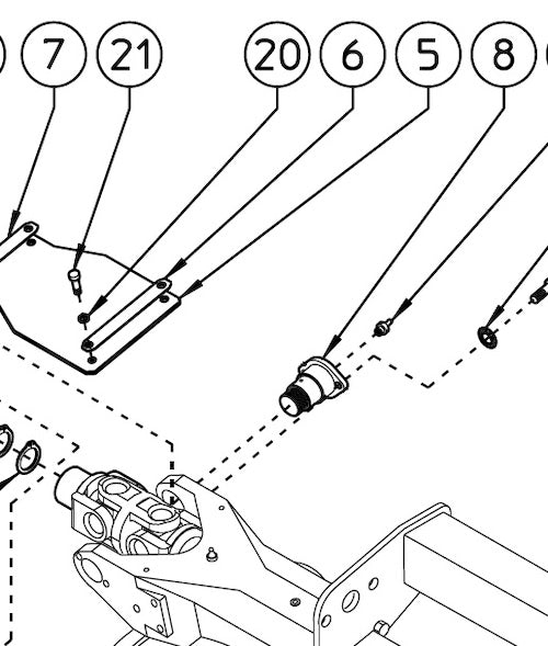 Sitrex Tedder | Pivot Pin – Ford Distributing
