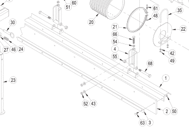 BARRIER, URETHANE HARLEY T6 RAKE 0.50 x 4.00 x 59.50 – Ford Distributing